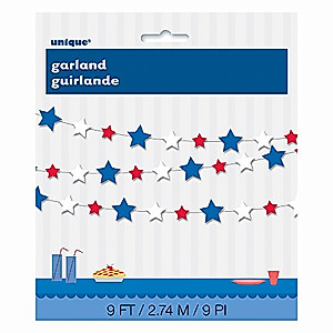 Unique Party Decoration, 9', Multicolor