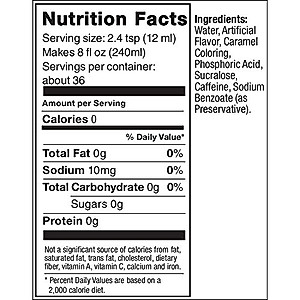 SodaStream Diet Dr Pete, 14.8 Fl Oz (Pack of 2)