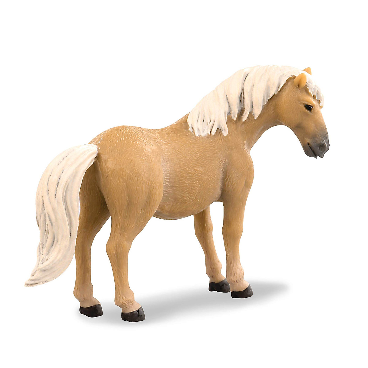 Terra by Battat - Realistic Horse Figurines Set - 6 Detailed 6-Inch Animal Toys with Arabian, Clydesdale & Paint Horse Models - Educational Toddler Toys for Kids Ages 3+ - Party Favors & Gifts