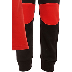 Marvel Spider-Man Little Boys Fleece Sweatshirt and Pants Set Red/Black 7-8