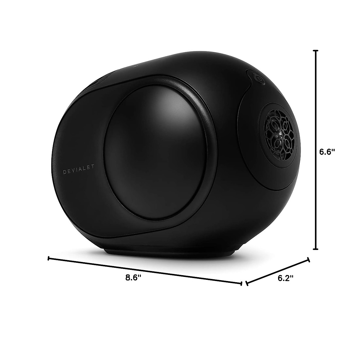 Devialet Phantom II - 98 dB - Compact Wireless Speaker - Matte Black