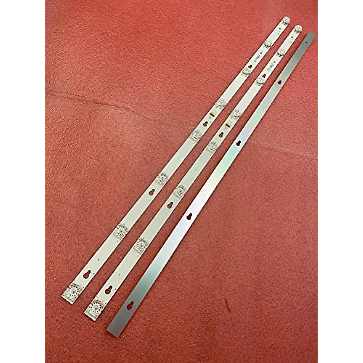 LED Strip(3) Compatible with 40FD5406 Toshiba L40F3301B 40A730U 40l2600 TCL 40DS500 F40S5916 TOT_40D2900_3x8_3030C L40E5800A L40F330