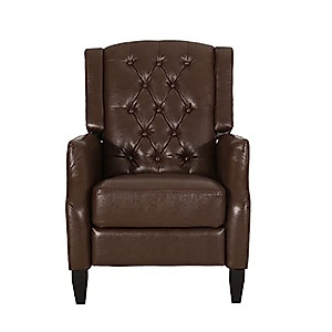 Christopher Knight Home Sadlier Recliner, Dark Brown