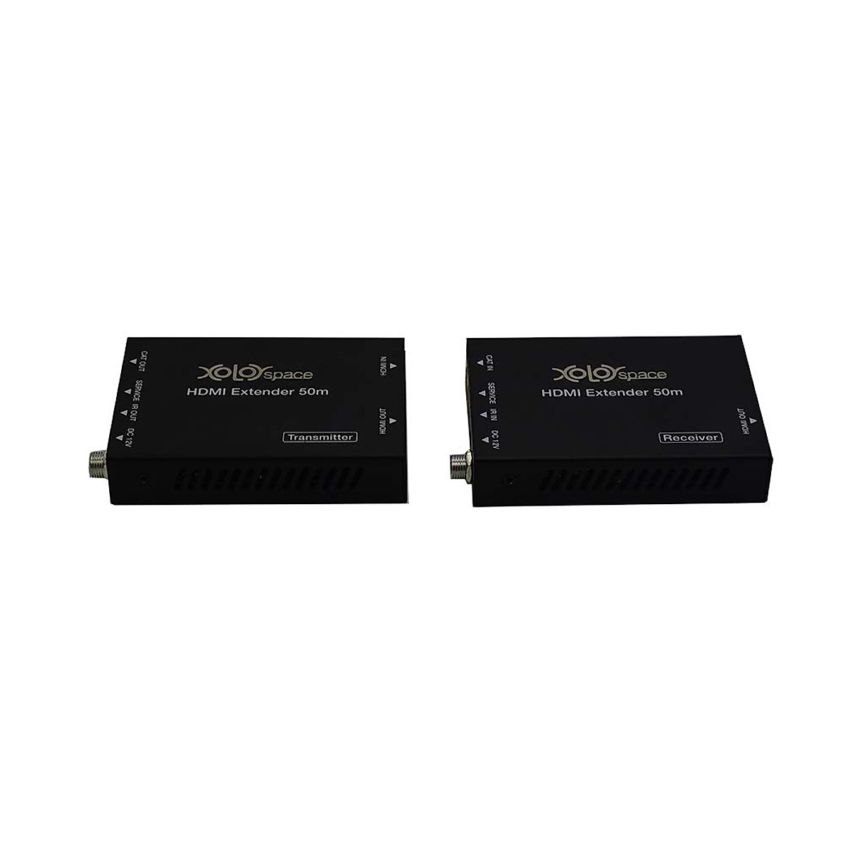 XOLORspace HT004S 60m 4K 60HZ 4:4:4 HDMI Extender Over CAT6 with HDMI Loop Out, IR Return Signal, PoC, HDMI 2.0b & HDCP 2.2 Standard, Bandwidth 18Gbps