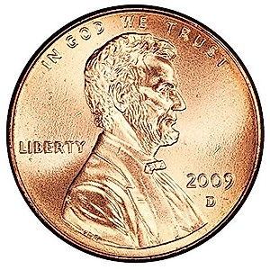 2009 P & D Satin Finish Formative Years Lincoln Bicentennial Cent Choice Uncirculated US Mint 2 Coin Set