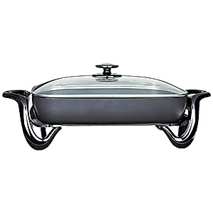 Presto 06852 16-Inch Electric Skillet with Glass Cover