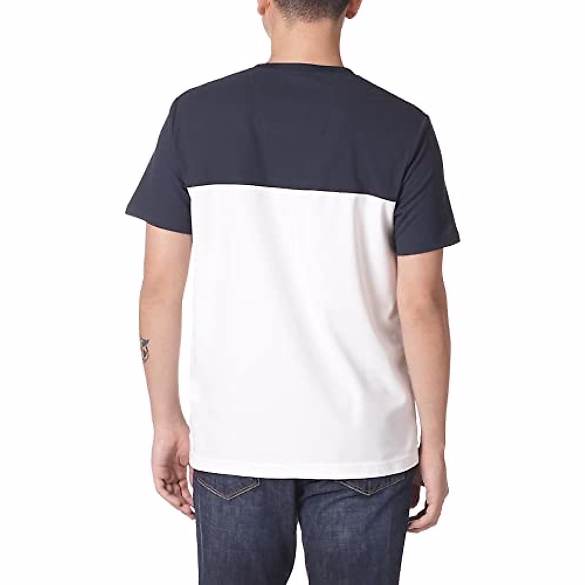 Nautica mens Nautica Men's Navtech Colorblock Tee T Shirt, Navy, X-Large US