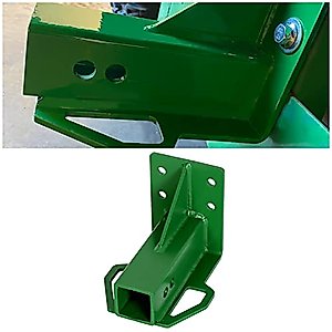 KUAFU Rear Trailer Hitch Receiver Compatible with John Deere Gator 4x2 6x4 Old Style Models with Vertical Brace Hardware Included