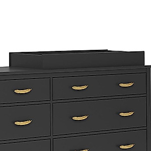 Little Seeds Monarch Hill Hawken Changing Table Topper, Black