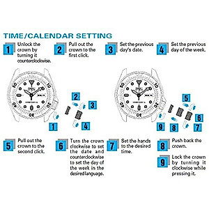 SEIKO SNKN37 Automatic Watch for Men - Recraft Series - Brown Leather Strap, Day/Date Calendar, 50m Water Resistant, Blue Dial, Luminous Hands & Markers, and 41 Hour Power Reserve