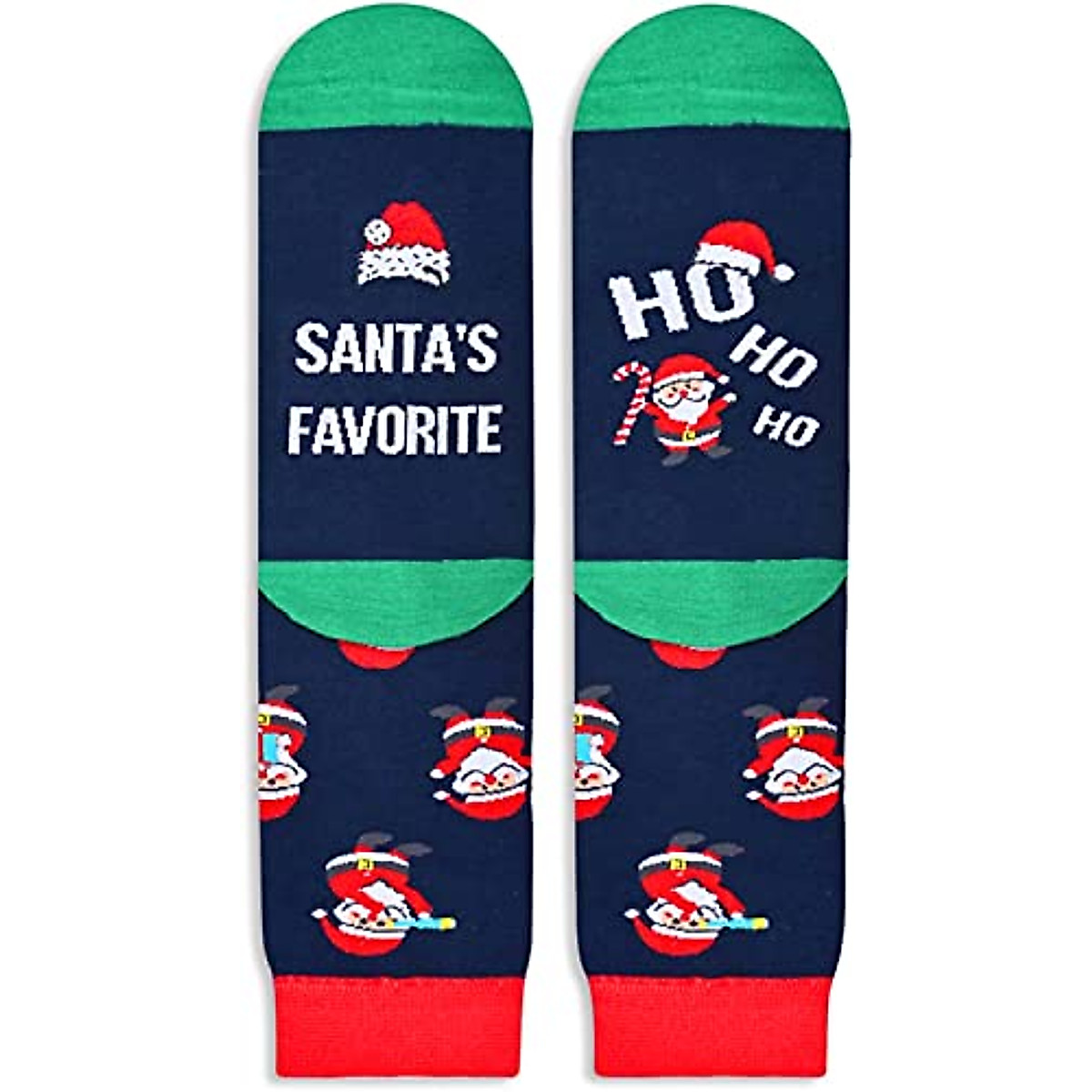 HAPPYPOP Funny Christmas Socks for Men Women Boys Girls Holiday Socks Fun Gifts Stocking Stuffers for Teens Girls Secret Santa Gifts Christmas Gifts Box