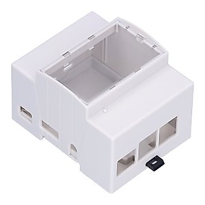 Enclosure for Raspberry Pi Plastic Protective Case DIN Rail Modular Box Protective Shell Electrical Control Panel