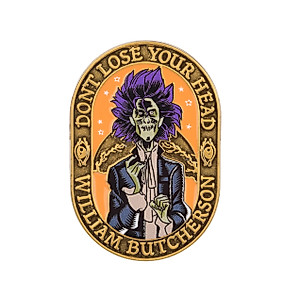 Disney Enamel Pin Set, Hocus Pocus Themed Jewelry, Pack of 4 Pieces, 1.75”, Limited Edition Collectors Pins with Three Sanderson Sisters and Billy Butcherson, Amazon Exclusive