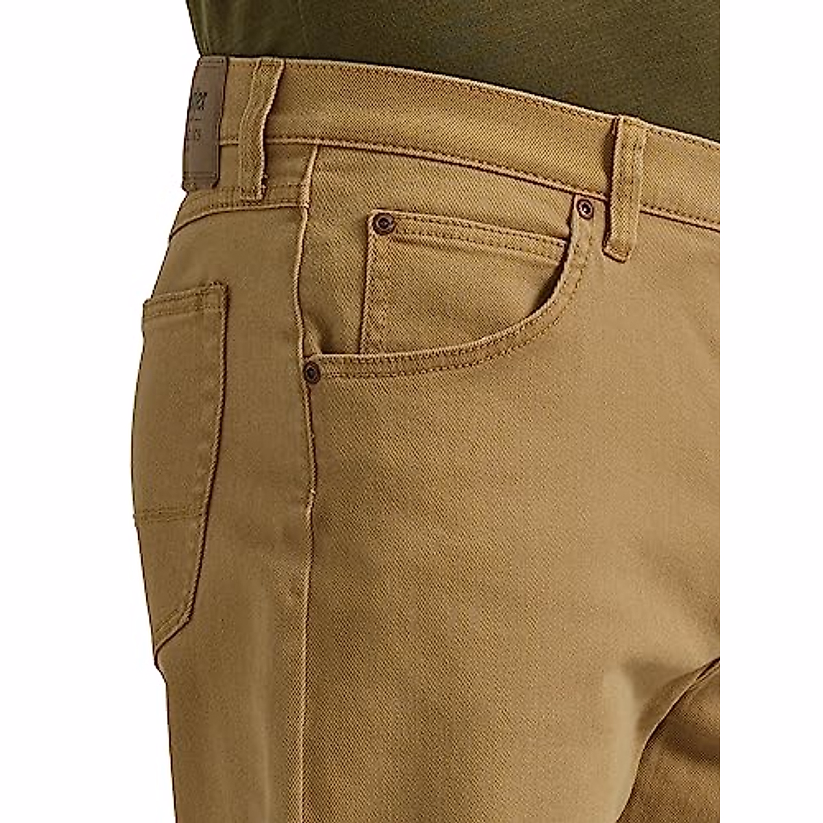 Wrangler Authentics Men's Classic 5-Pocket Relaxed Fit Flex Jean Harvest 34W x 30L