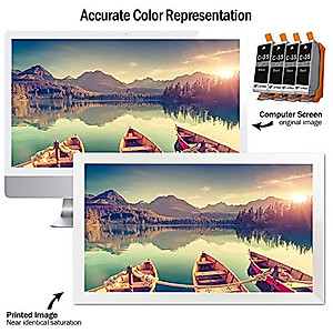 Cartlee 4 Compatible PGI-35 High Yield Ink Cartridges for PIXMA iP100, PIXMA iP110 (4 Black)