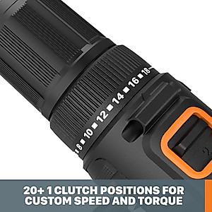 Worx WX108L 20V 1/2" Cordless Drill Driver Power Share - (Batteries & Charger Included)