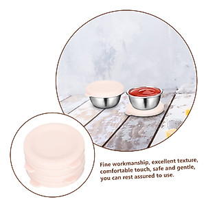 RORPOIR Soy Sauce Bowls Lids Kitchen Condiment Dishes Vinegar Dish Lids Random Color