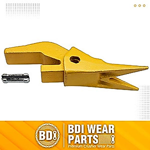 BDI Wear Parts 2740W23 Bucket Tooth Seat Adapter +23WTL H&L Tiger Bucket Digging Teeth/Bucket Teeth and 23FP Flexible Pin Combination (1)