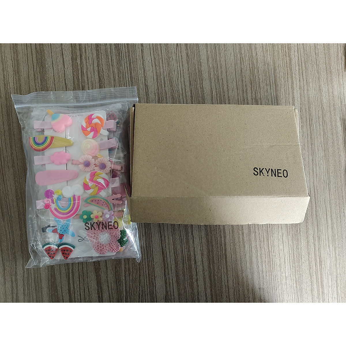 SKYNEO Baby Hair Clips, Pin, Barrettes for Girls, Toddler Girls Accessories, Kids Clips Styling, Flower Rainbow Candy Fruits Butterfly Cute 42 Pieces