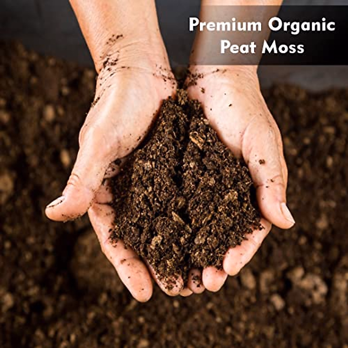 Old Potters Organic Peat Moss – 100% Sphagnum Peat Moss for Potted Plants & Seed Starting – Improves Soil Quality, Organic Gardening for Indoor and Outdoor use (12 Quart)