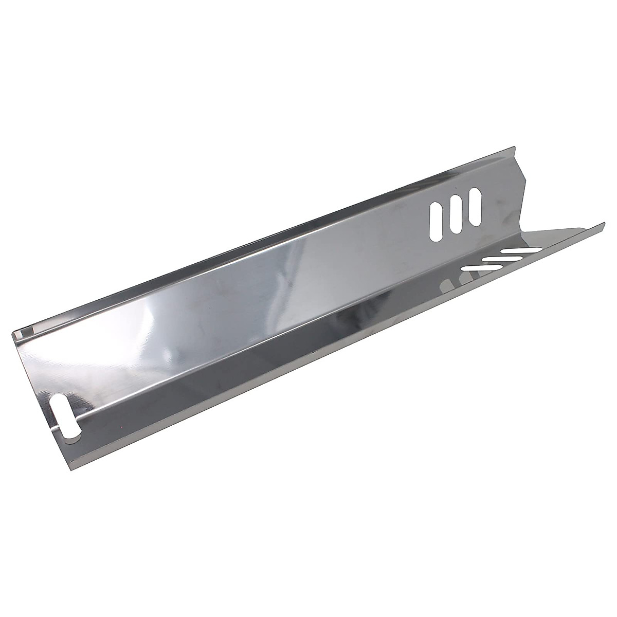 BBQ Grill Heat Shield Plate Tent Replacement Parts for Uniflame GBC1059WB-C - Compatible Barbeque Stainless Steel Flame Tamer, Guard, Deflector, Flavorizer Bar, Vaporizer Bar, Burner Cover 15"