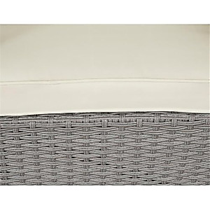 Progressive Furniture Tiki Outdoor Gray/Off White Love Seats