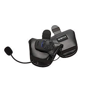 Sena SPH10HD-FM-01 Half-face Motorcycle Bluetooth Headset and Intercom with Built-in FM Tuner (Dual Pack)