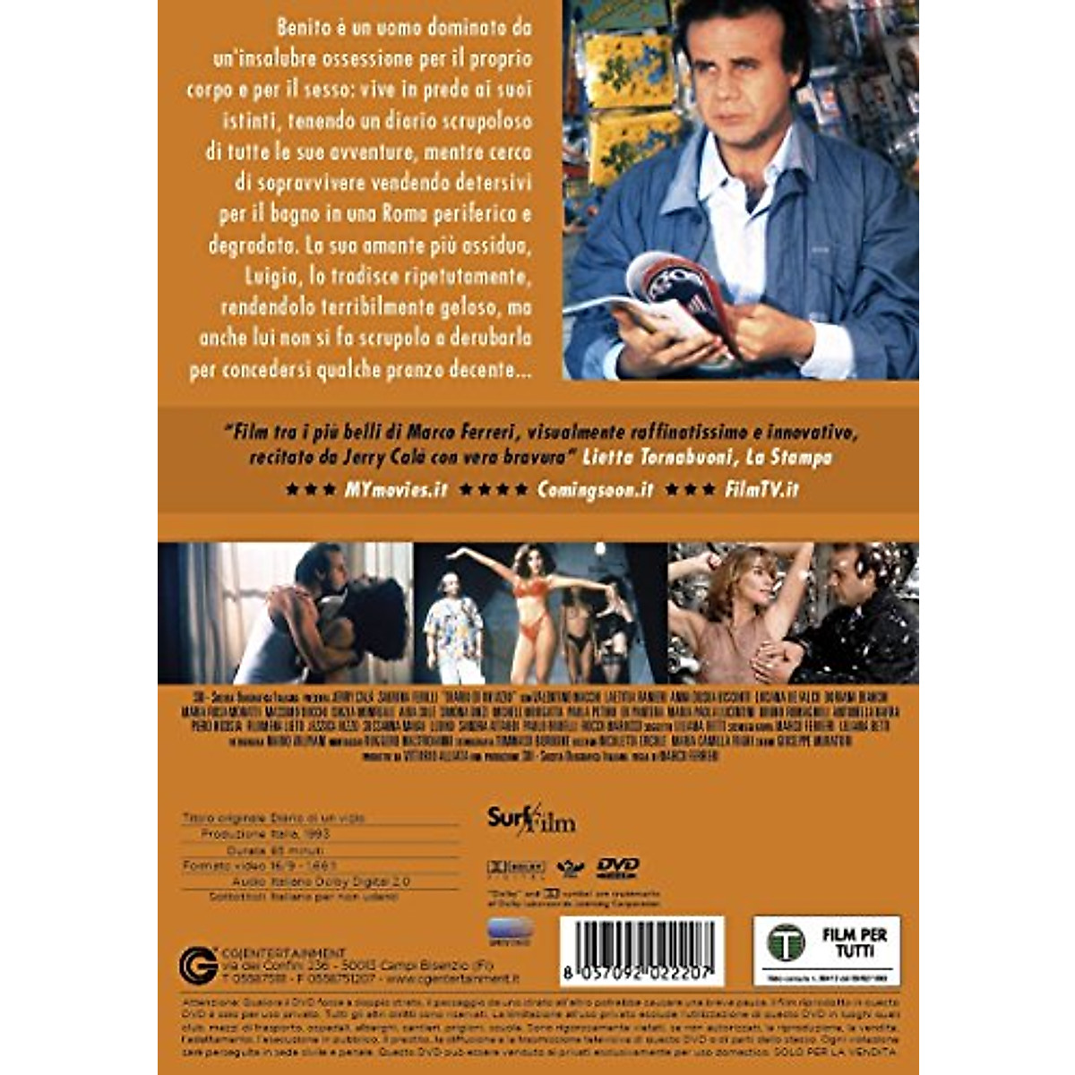 diario di un vizio DVD Italian Import