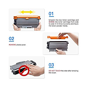 LxTek Compatible Toner Cartridge Replacement for Brother TN450 TN420 TN 450 to use with HL-2270DW MFC-7360N MFC-7860DW MFC-7460DN MFC-7460DN DCP-7065DN (2 Black)