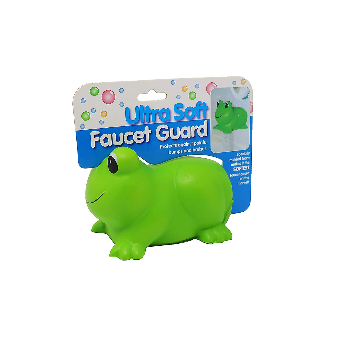 Ultra Soft Faucet Guard | Baby Bath Spout Cover | Foam Tub Faucet Cover | Frog