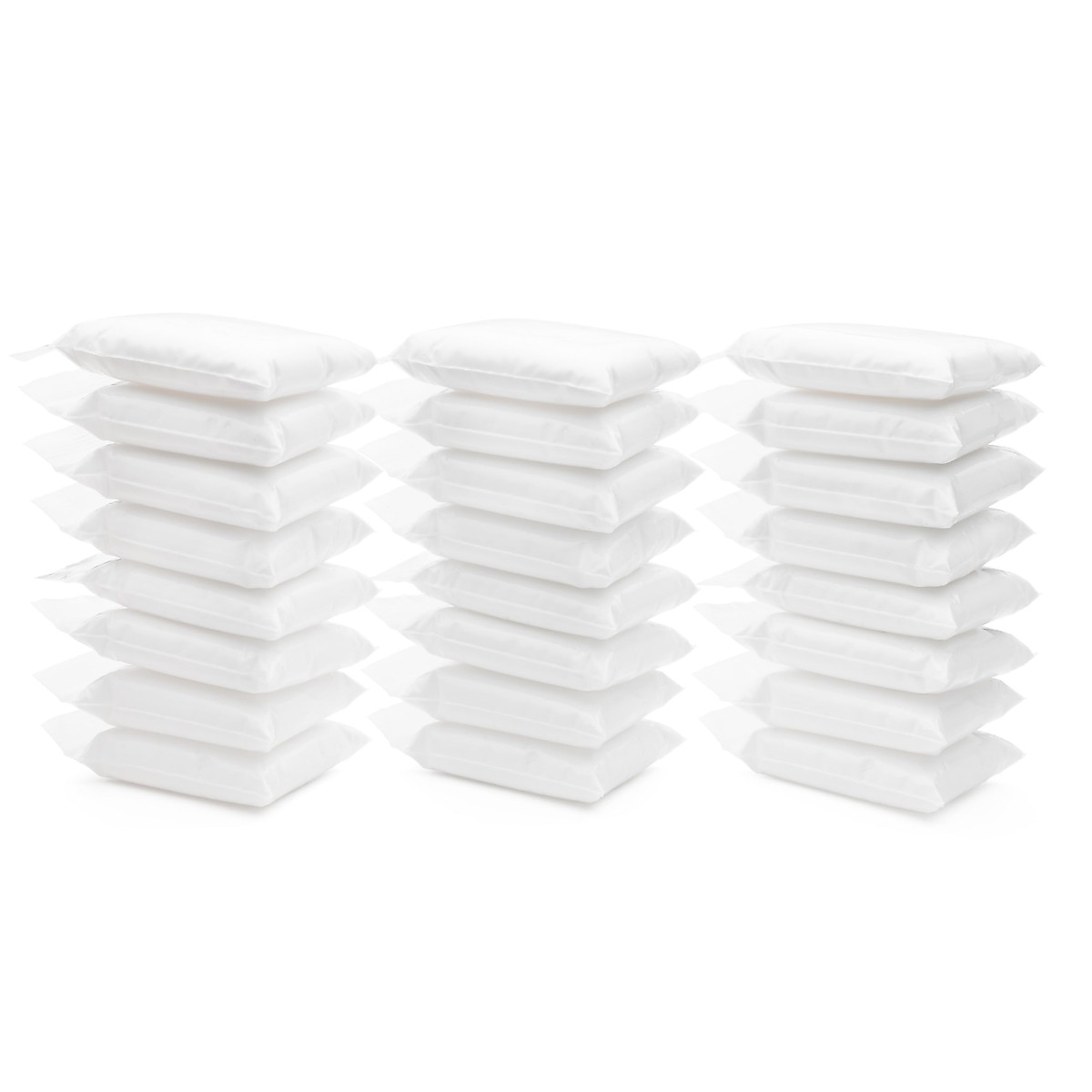 White Air Dry Foam Clay Total 8oz - Super Soft Modeling Clay for Kids Age 3-12, Ultra Light, Safe & Non-Toxic Molding Clay, Perfect for Arts & Crafts, Gift for Boys and Girls, 24-Set of 0.33oz Bags