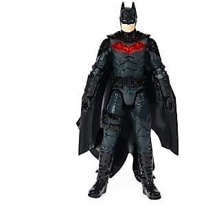 DC Comics, Batman 12-inch Wingsuit Action Figure with Lights and Phrases, Expanding Wings, The Batman Movie Collectible Kids Toys for Boys and Girls Ages 3 and up
