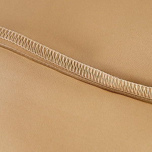 ALASKA BEAR Silk Pillowcase for Beauty Sleep, Pure Genuine 22 Momme Mulberry Silk Crepe Pillow Case Cover for Hair and Face Skin Health, King Size, 1pc (Gold, Gift Box Wrap)