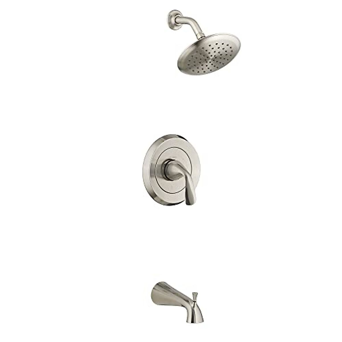 American Standard TU186502.295 Fluent Tub and Shower Trim Kit with Cartridge, Brushed Nickel