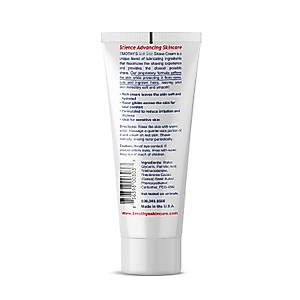 Timothy's Unscented Shave Cream 6 ounce Sensitive Skin, Fragrance Free, Alcohol Free, Paraben Free