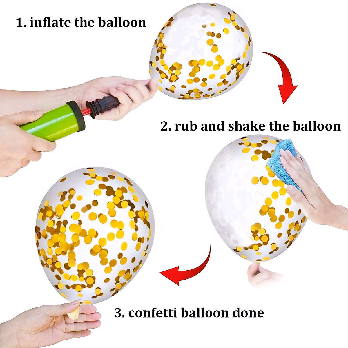 PheiLa 50 Pcs 12 Inch Fall Balloons Fall Birthday Party Decorations Burgundy Orange Yellow Gold Confetti Balloons for Autumn Theme Bridal Shower Thanksgiving Wedding Engagement Party Decoration