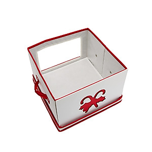 Household Essentials Holiday Storage Box, Medium, Green Tree