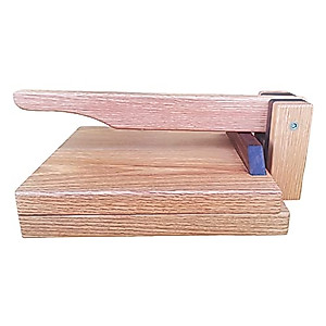 Central Coast Woodworks Hardwood Tortilla Press - Red Oak - 11.5 inch