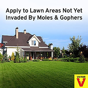 Victor M7001-1 Mole & Gopher Repellent, Black