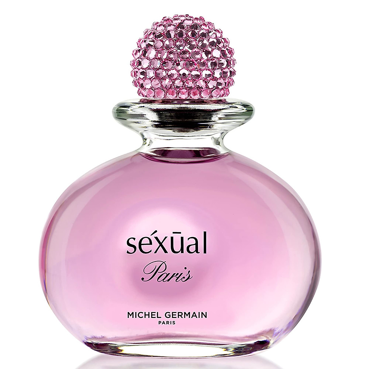 Michel Germain Sexual Paris Eau de Parfum Fragrance Spray, Top Notes of French Blackcurrant, Chardonnay Clementine, Galbanum for Women, 4.2 Fl Oz