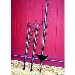 Southern Classic Garden 13 Wine bottle tree ~ 6 Feet ~ FREE SHIP- Our most popular Southern Wine Bottle Tree.