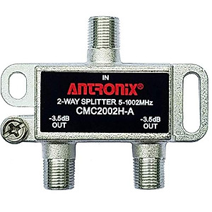 Splitter 1 GHz Digital, 2-Way Output MoCA Capable by Antronix