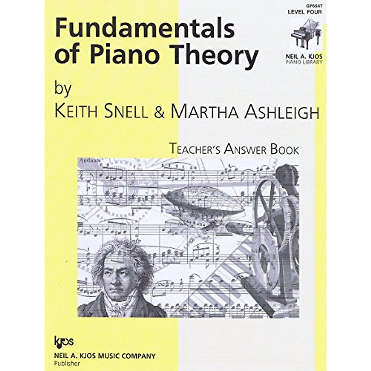 Fundamentals of Piano Theory Teacher's Answer Book Level Four