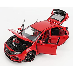 LCD MODELS 1/18 Civic Type-R (FK8) 2020 Red LCD18005B-RE