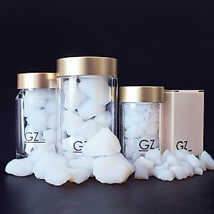 80ml Aerogel Blocks Airgel Granules Aerogel Particle (Frozen Smoke Blue Smoke) The lightest Solid in The World NASA Insulation Material 20-50mm