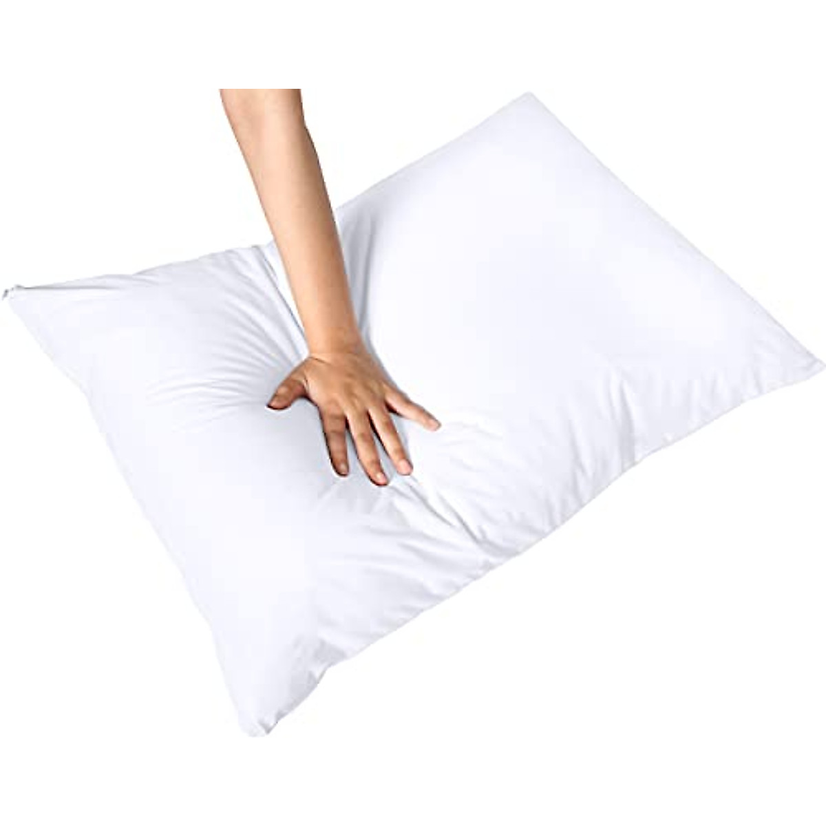 Utopia Bedding Waterproof Pillow Protector Zippered (2 Pack) Standard – Bed Bug Proof Pillow Encasement 20 x 26 Inches