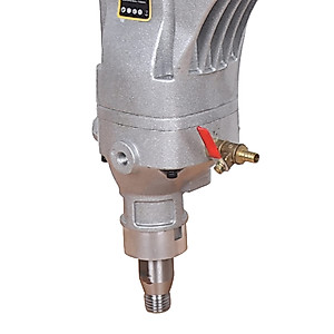 PIAOCAIYIN Diamond Core Drilling Machine, 33cc 2 Stroke Core Drill Rig, 1000w Gas Engineering Diamond Concrete Core Drill Machine, Heavy-Duty Water Well Drilling Kit, Wet Drilling Machine