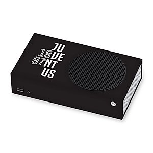 Head Case Designs Officially Licensed Juventus Football Club Typography Art Vinyl Sticker Gaming Skin Decal Cover Compatible with Xbox Series S Console