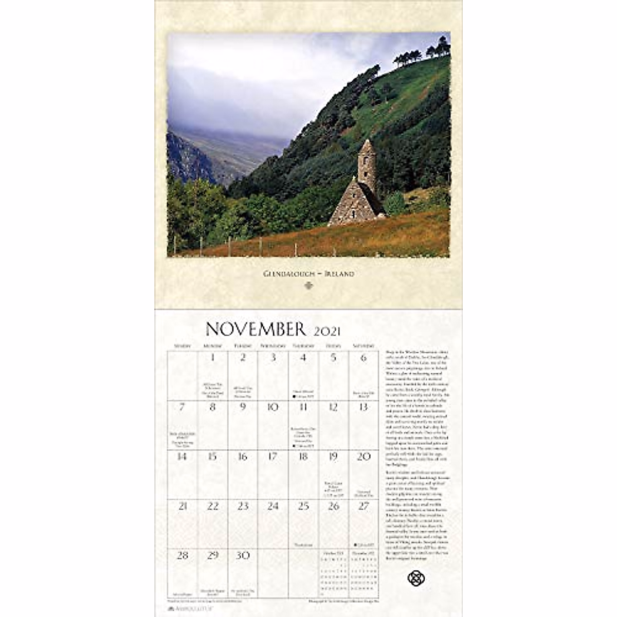 Sacred Celtic Sites 2021 Calendar: And Other Places of Power in Britain and Ireland