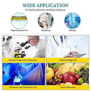 CGOLDENWALL Electric Pipettor Large Volume Automatic Motorized Pipette Filler Portable Pipette Controller for Biology Chemical Lab Speed Adjustable High Accuracy 0.1-200ML